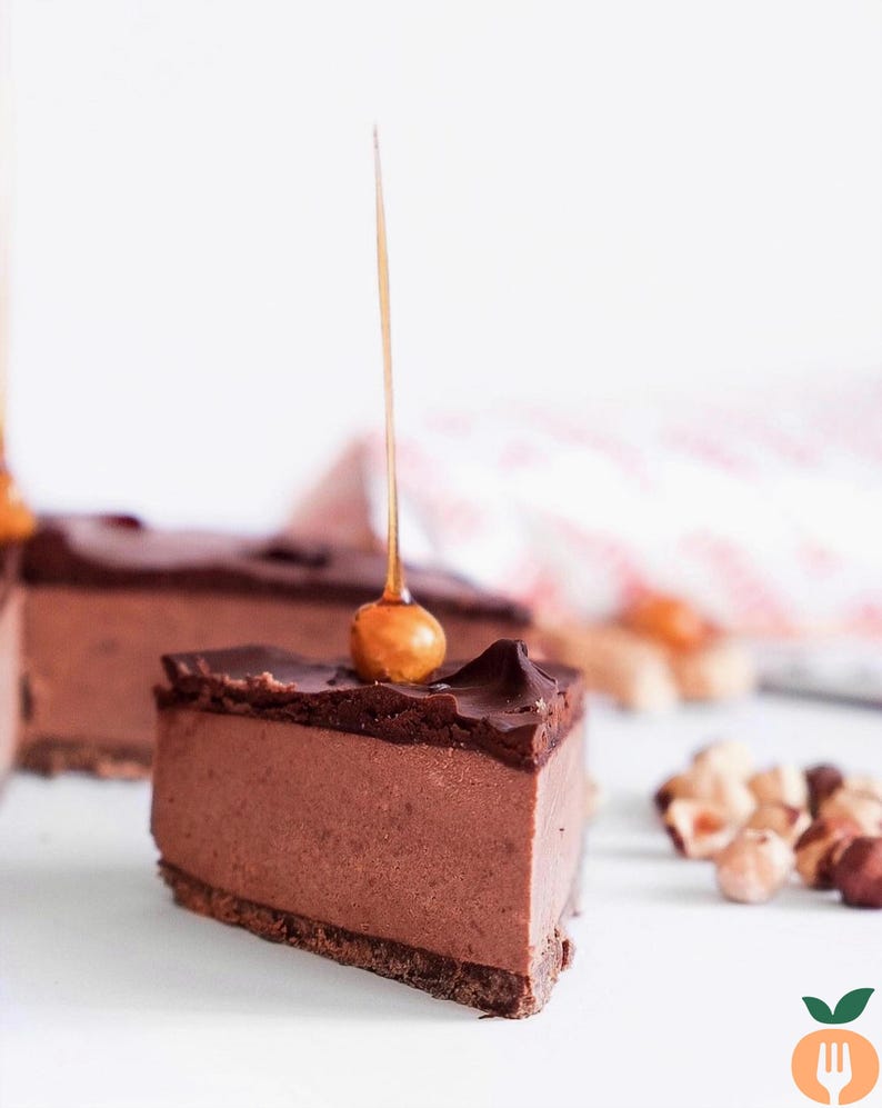 Choco-hazelnut Cheesecake (no-bake) Recipe PDF (cups + Grams ...
