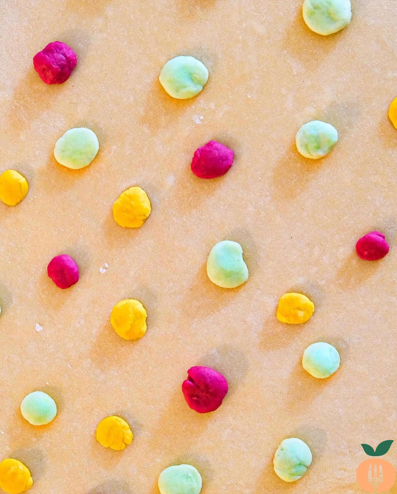 Homemade Colorful Pasta Aglio E Olio Recipe PDF (cups + Grams ...