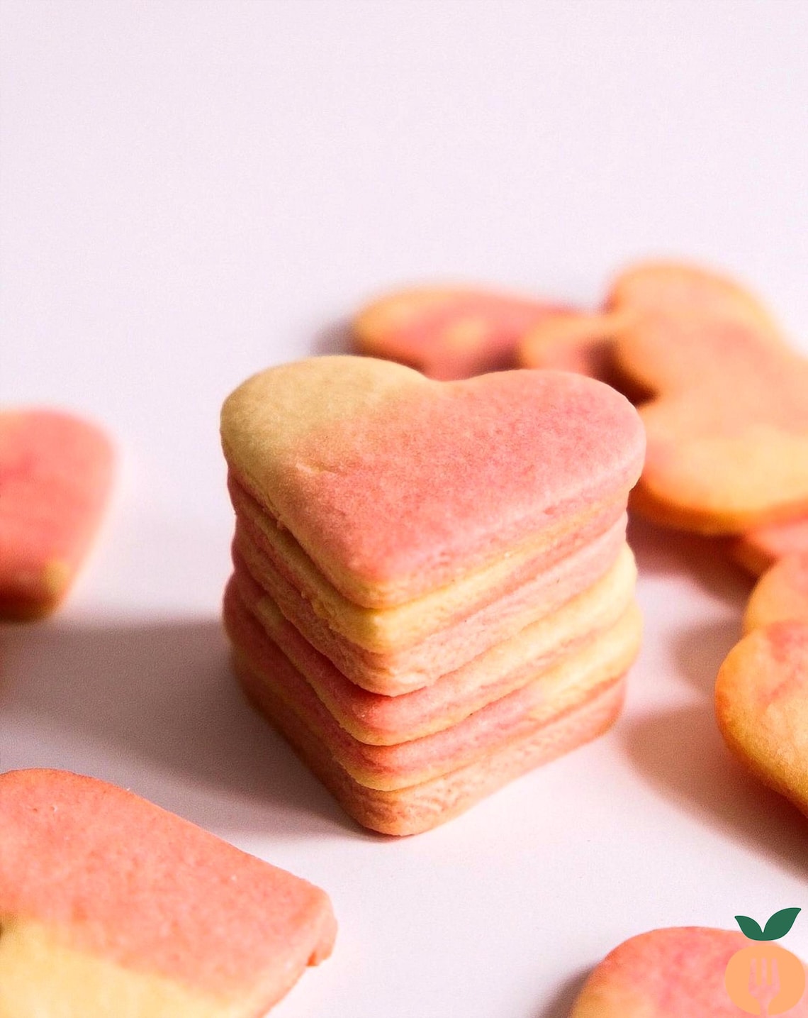 Ombre Butter Cookies Recipe PDF (cups + Grams) | Printable | 4 ...