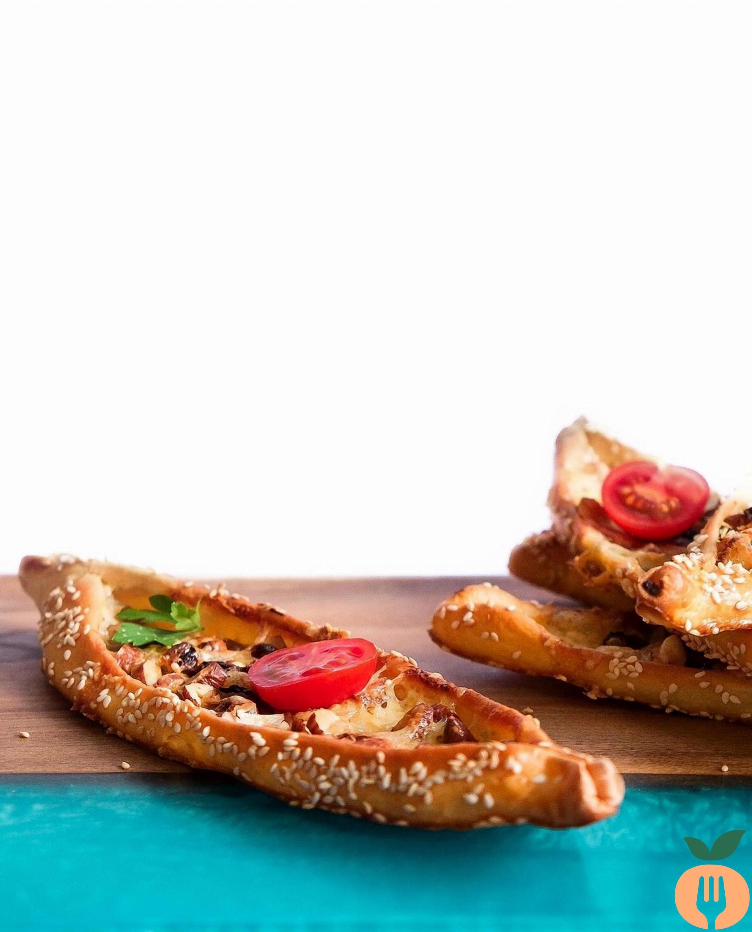 Meze Bread Boats Recipe PDF (cups + Grams) | Printable | Savory Filled ...
