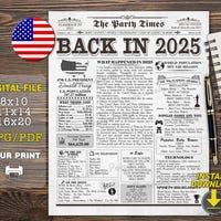 Class of 2025 Sign, 2025 Graduation Party Sign, 2025 High School Grad ...
