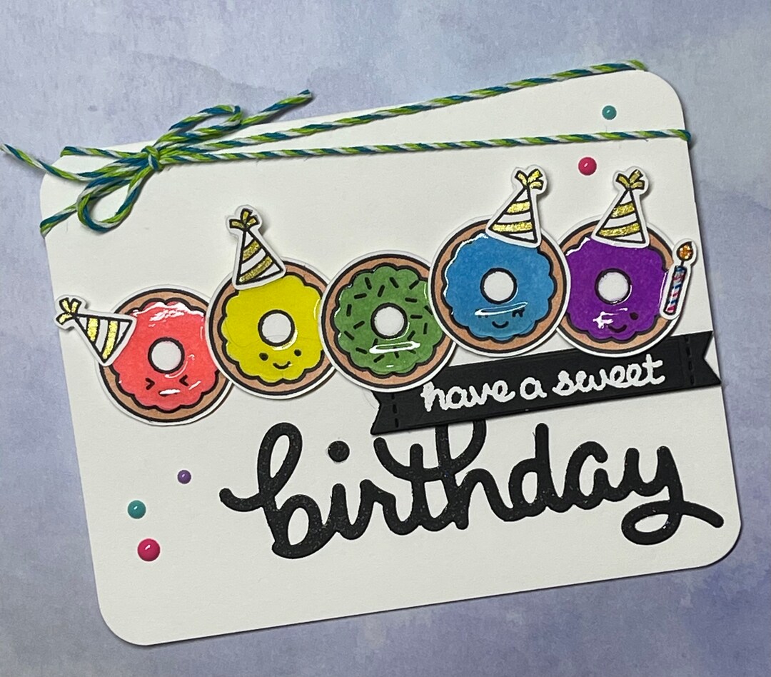 Have a Sweet Birthday Card Funny & Cute Donut Humor Perfect for ...