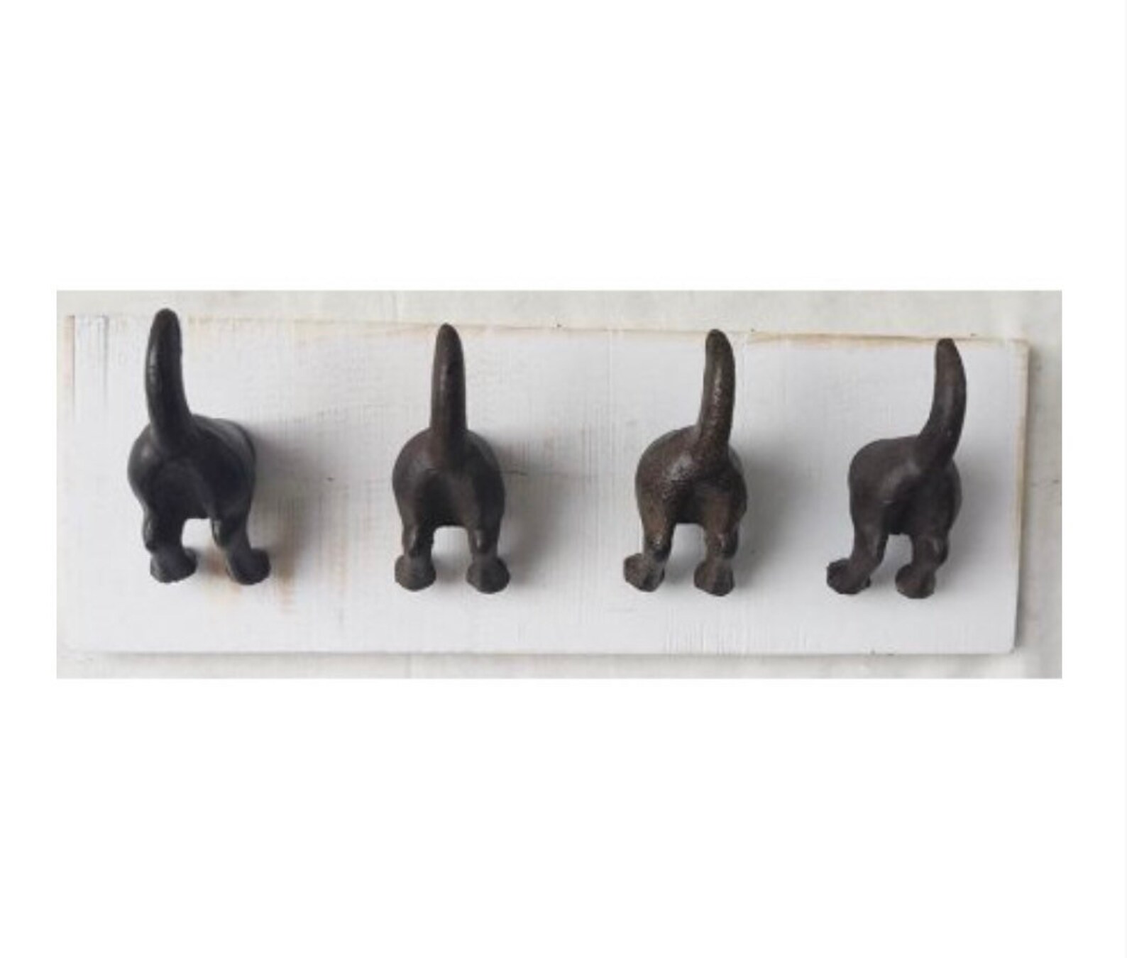 Waggy Tails Wall Hooks - Etsy