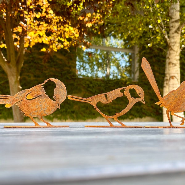 Rusty Metal Garden Art - Etsy UK