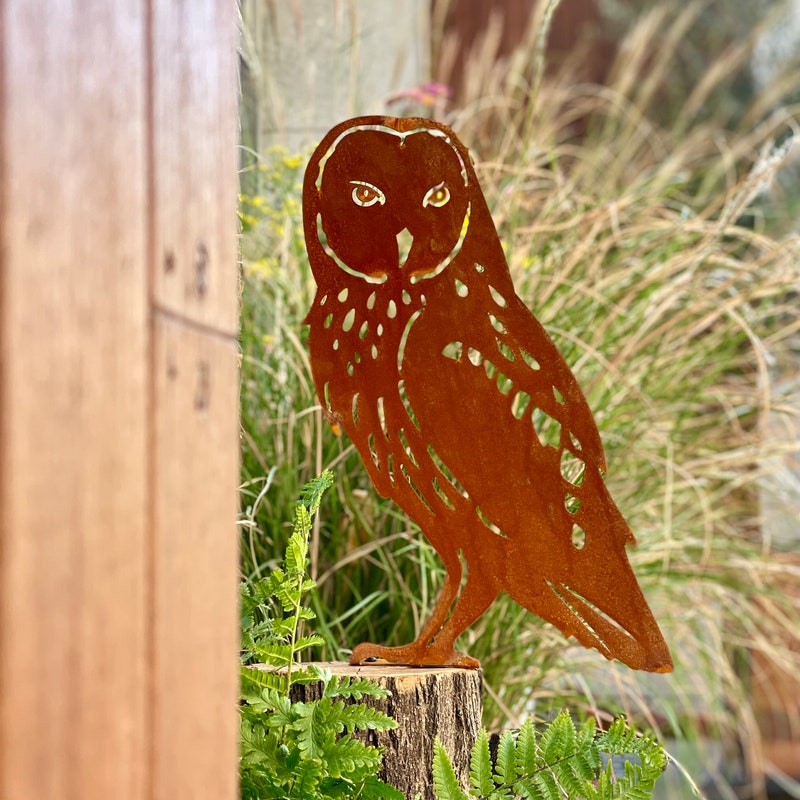Outdoor Garden Decor Owl - Etsy