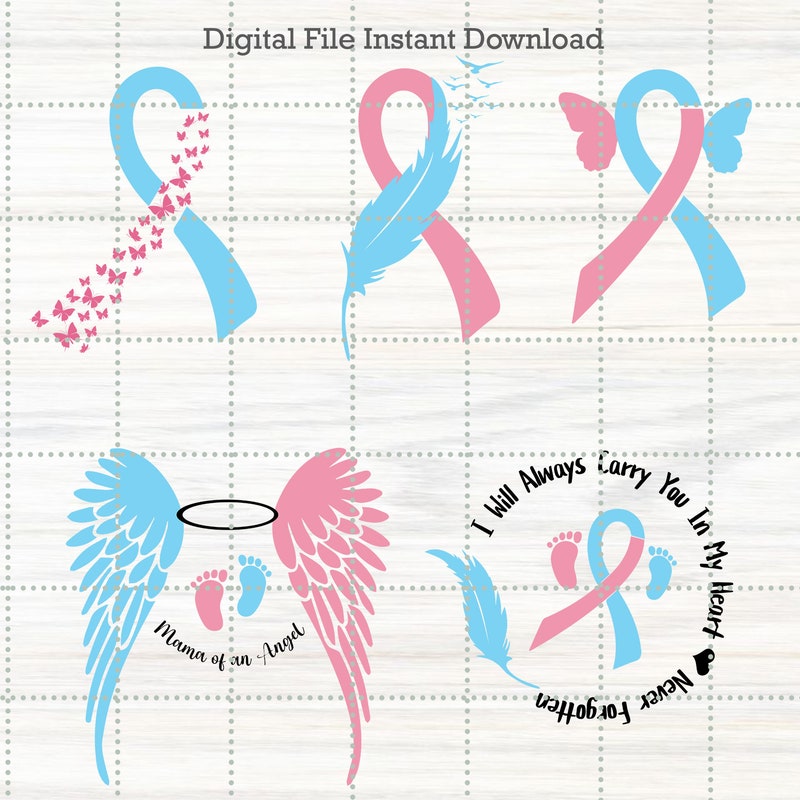 Infant Loss Ribbon - Etsy