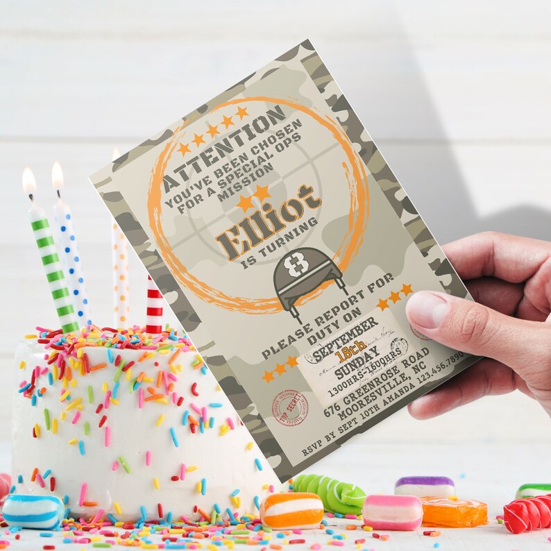 Kid's Birthday Party Evite and Invitation Template Mobile E-vite ...