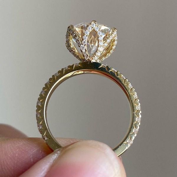 Tulip Setting Ring - Etsy