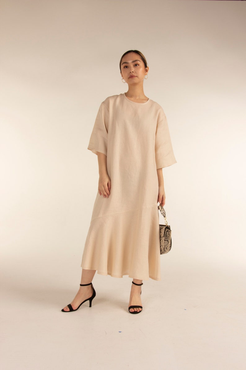 Oversized Dress Digital PDF Sewing Pattern | Sakura Dress | Sew-along ...