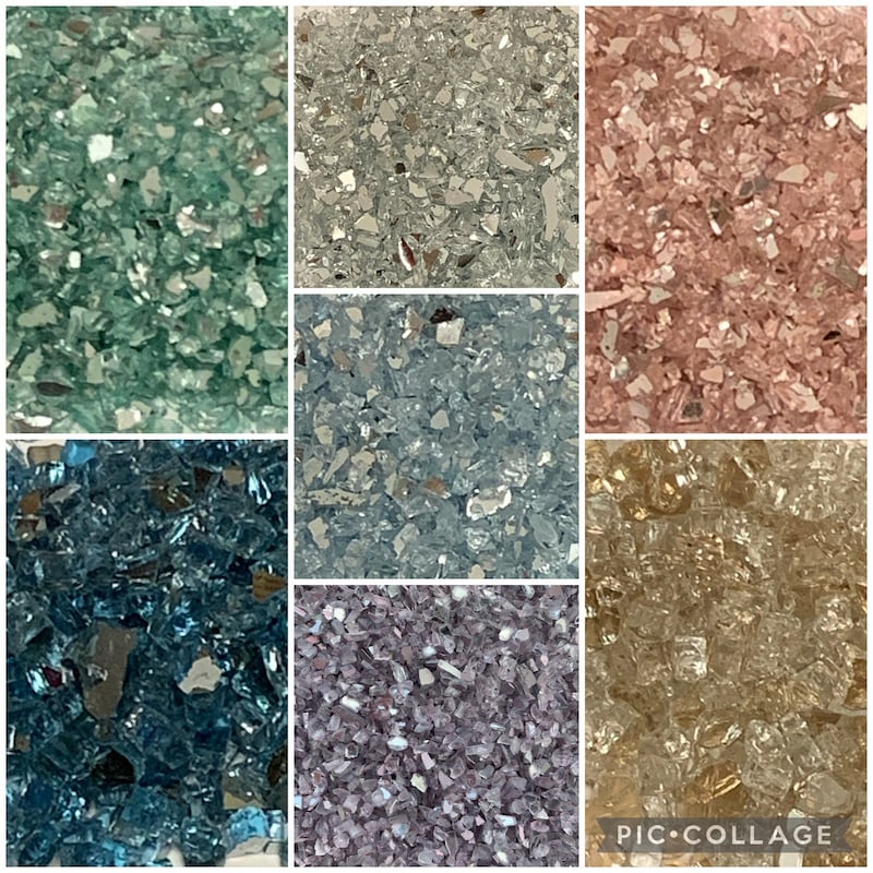 Crushed Glass - Etsy