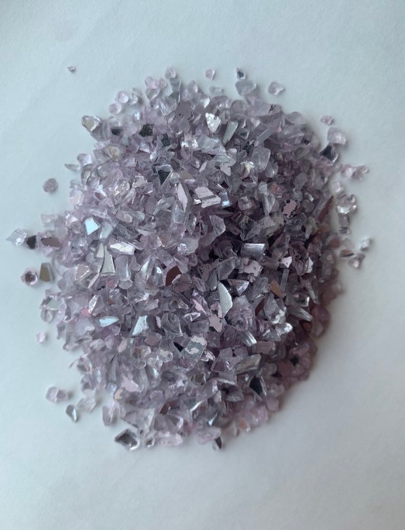 16oz Crushed Glass Chunky Shattered Glass 1lb Crushed - Etsy
