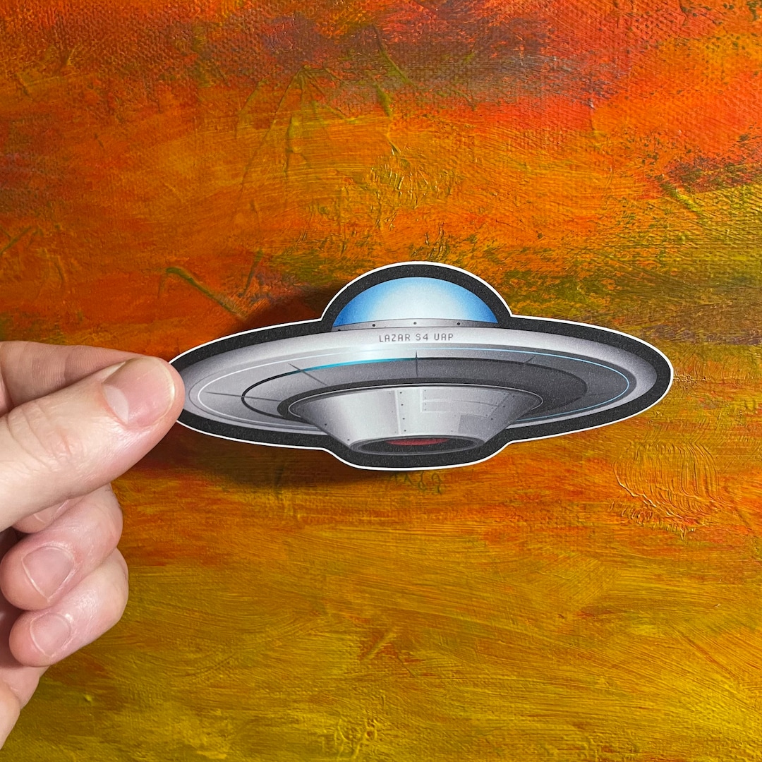 Lazar S4 UAP UFO Aliens Area 51 Roswell Waterproof Sticker Decal - Etsy