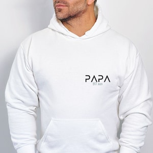 Personalised Papa Sweatshirt Dad T-shirt Father's Day - Etsy