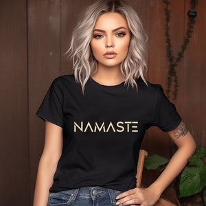 Minimalist Sweatshirt, Namaste Shirt, Namaste Hoodie, Yoga Shirt, Boho ...