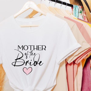 Mother of the Bride Shirt,wedding Shirt,bridal Shirt, Bridal Party Tee ...