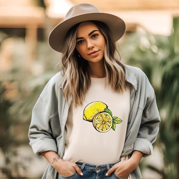 Lemon Shirt - Etsy