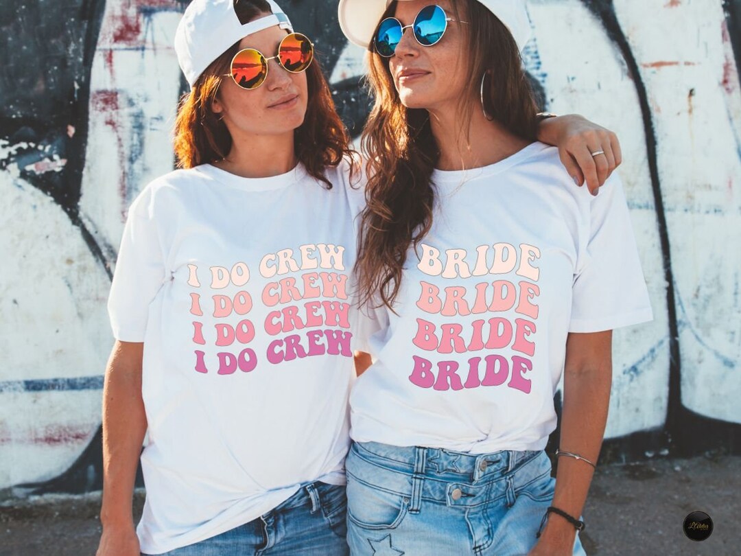 Bridal Party Shirts, Hen Party Wedding Party T-shirts, Bride Gift Team ...