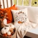 Cottagecore Fall Pumpkins Sherpa Fleece Blanket, Fall Pumpkins Minky ...