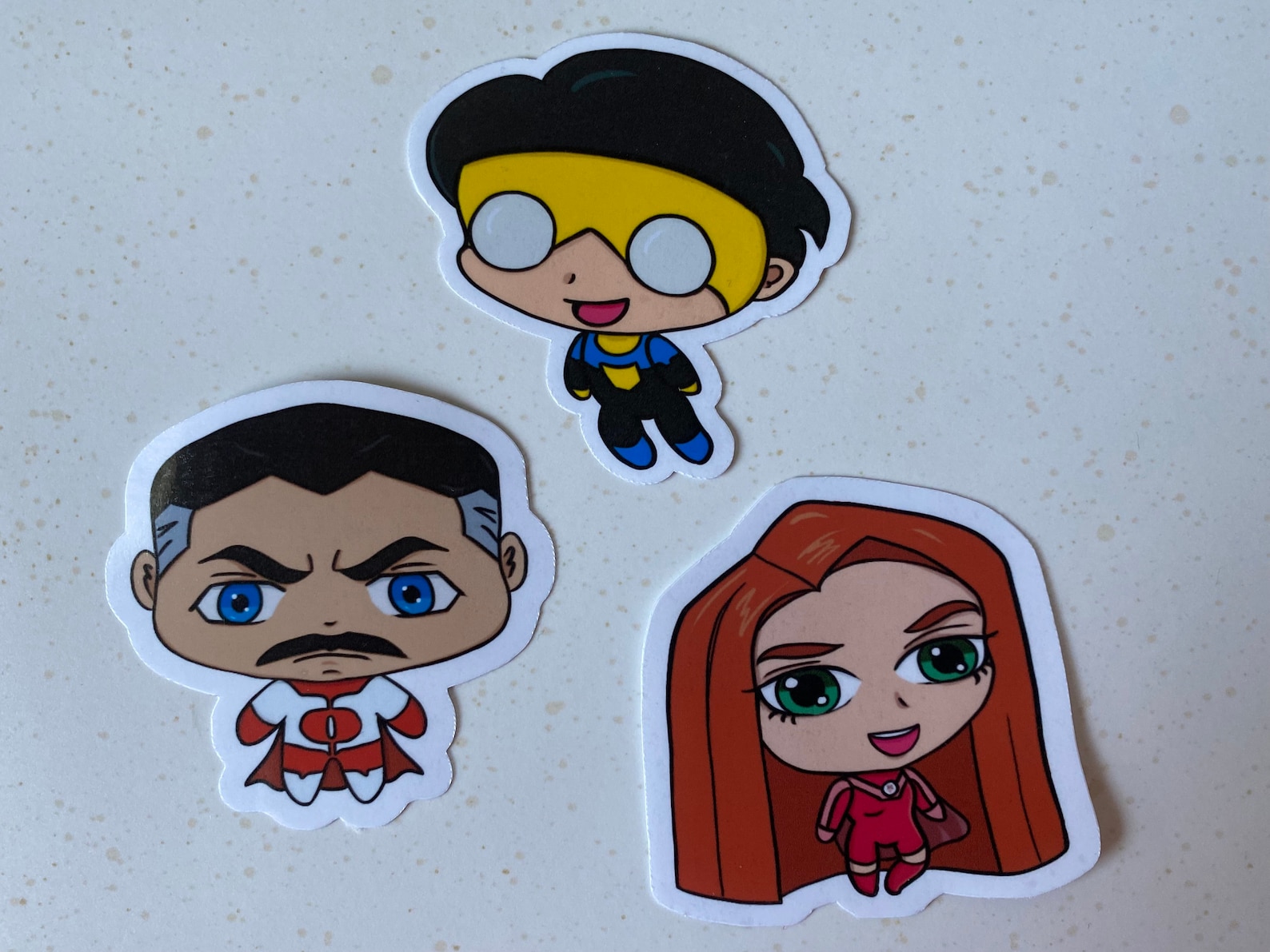 Invincible Chibi Stickers Waterproof Vinyl - Etsy