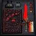 Eye of the Red Dragon Notebook Gift Set Handmade Notebook - Etsy
