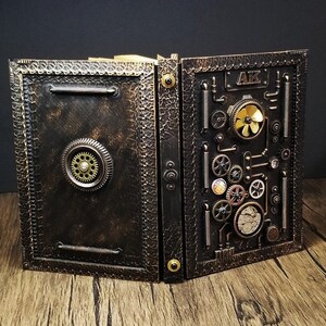 Steampunk Personalized Journal / Personalized Mechanical Notebook ...