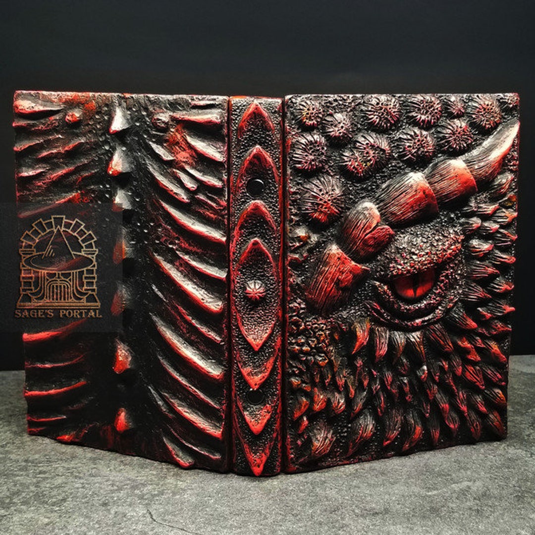 Eye of the Red Dragon Notebook | Handmade Notebook for TTRPG ...
