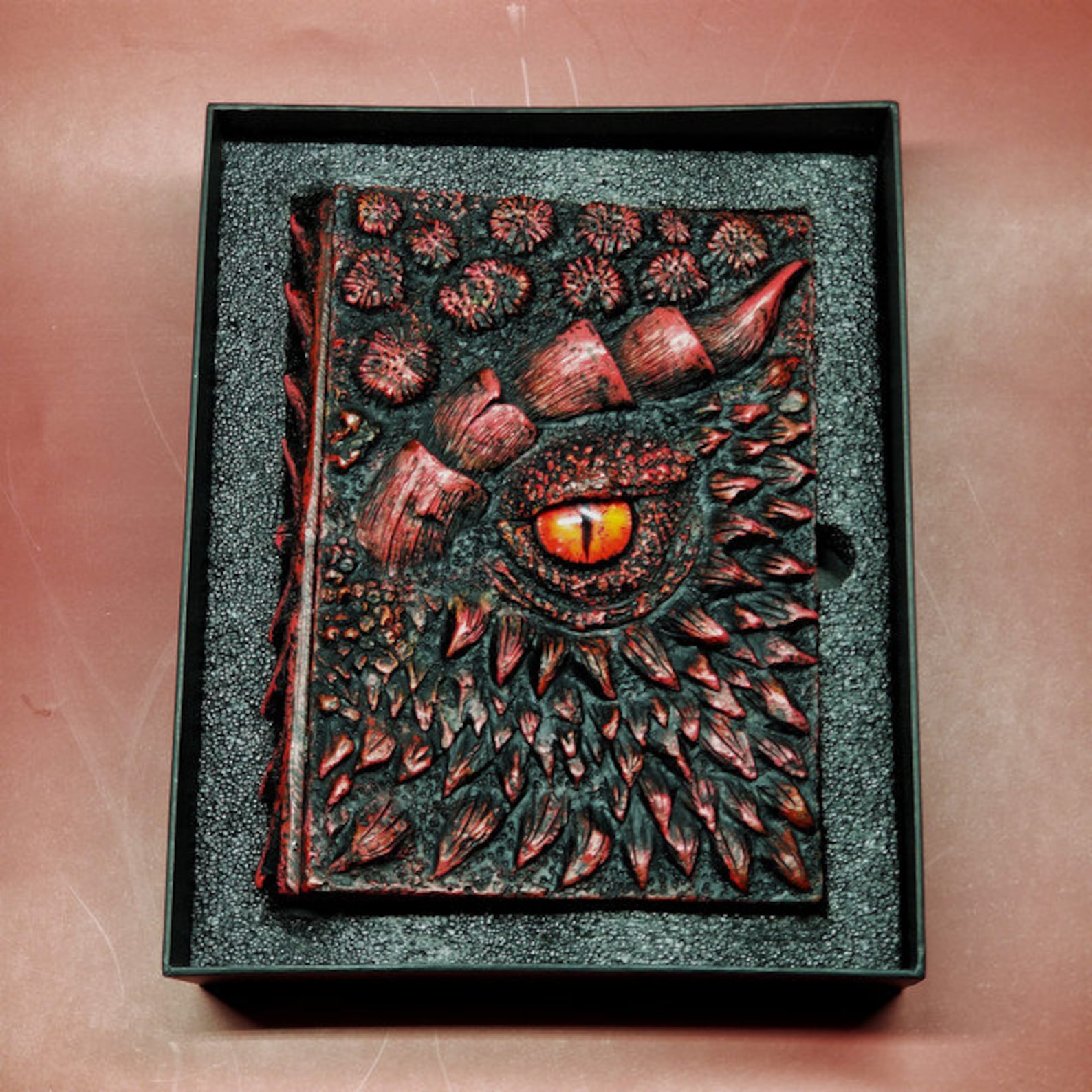 Eye of the Red Dragon Notebook Handmade Notebook for TTRPG - Etsy