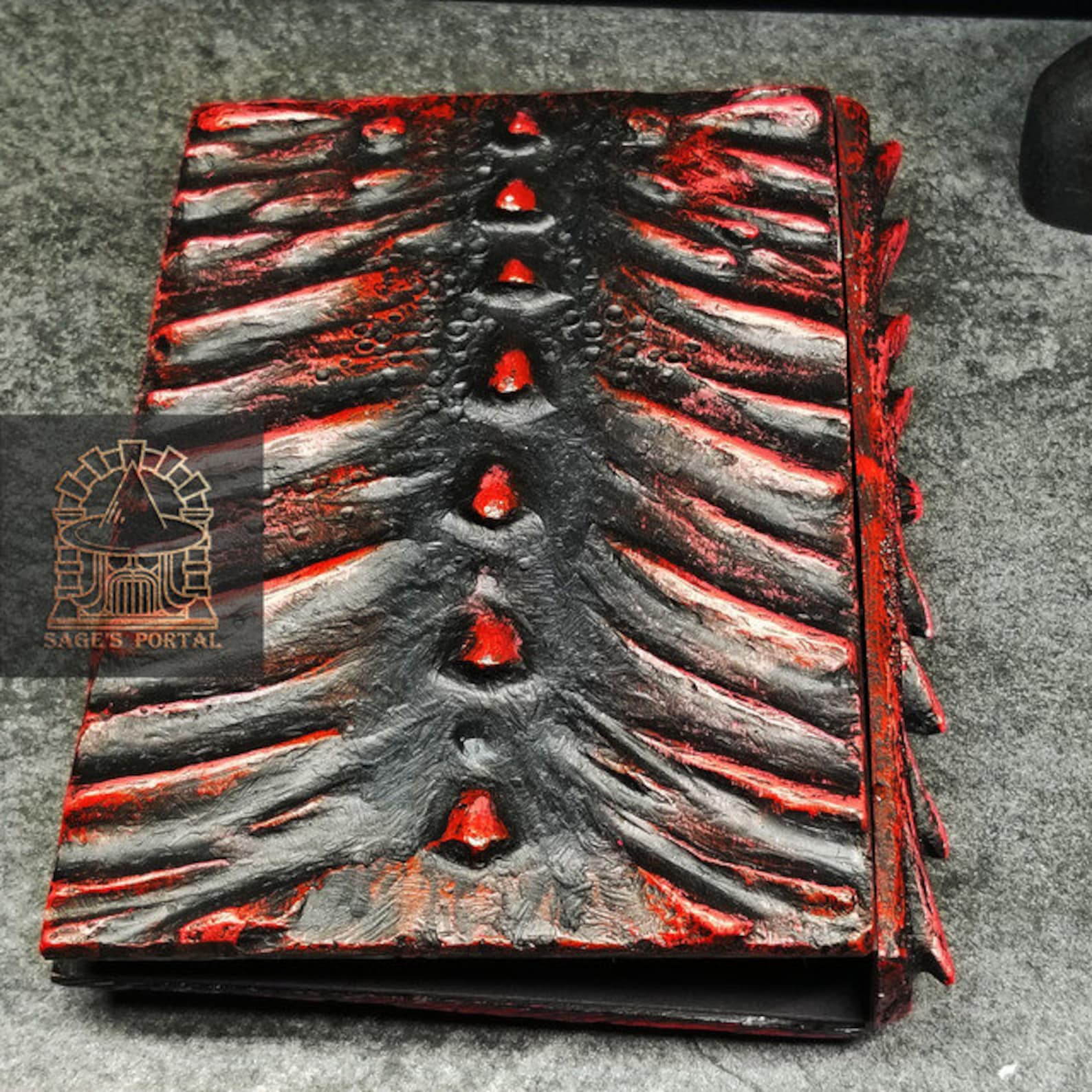 Eye of the Red Dragon Notebook Gift Set Handmade Notebook - Etsy