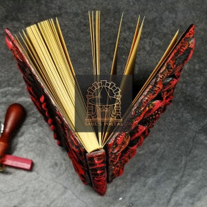 Eye of the Red Dragon Notebook Gift Set | Handmade Notebook for TTRPG ...