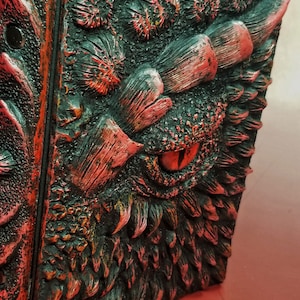 Eye of the Red Dragon Notebook | Handmade Notebook for TTRPG ...