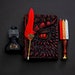 Eye of the Red Dragon Notebook Gift Set Handmade Notebook for TTRPG ...
