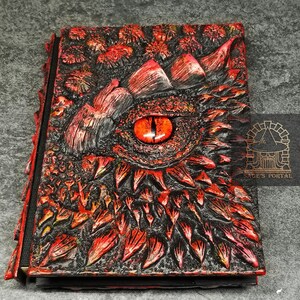 Eye of the Red Dragon Notebook | Handmade Notebook for TTRPG ...