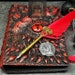 Eye of the Red Dragon Notebook Gift Set Handmade Notebook for TTRPG ...
