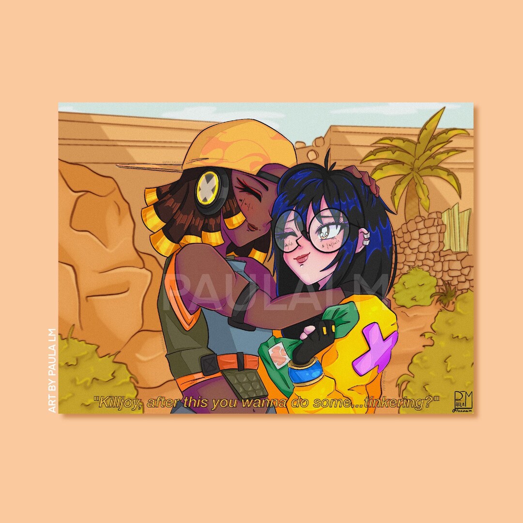 Killjoy and Raze VALORANT Print - Etsy