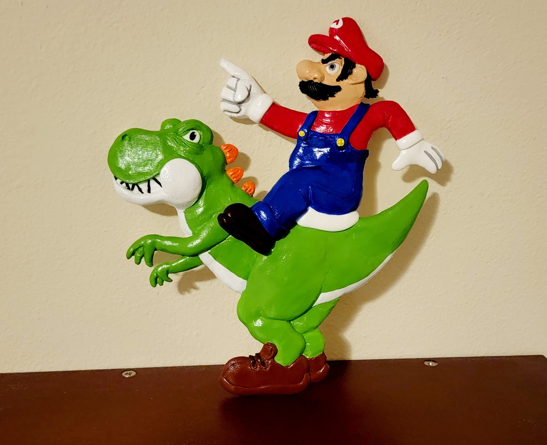 Mario Riding Yoshi