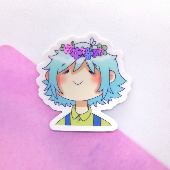 OMORI Basil Vinyl Sticker - Etsy