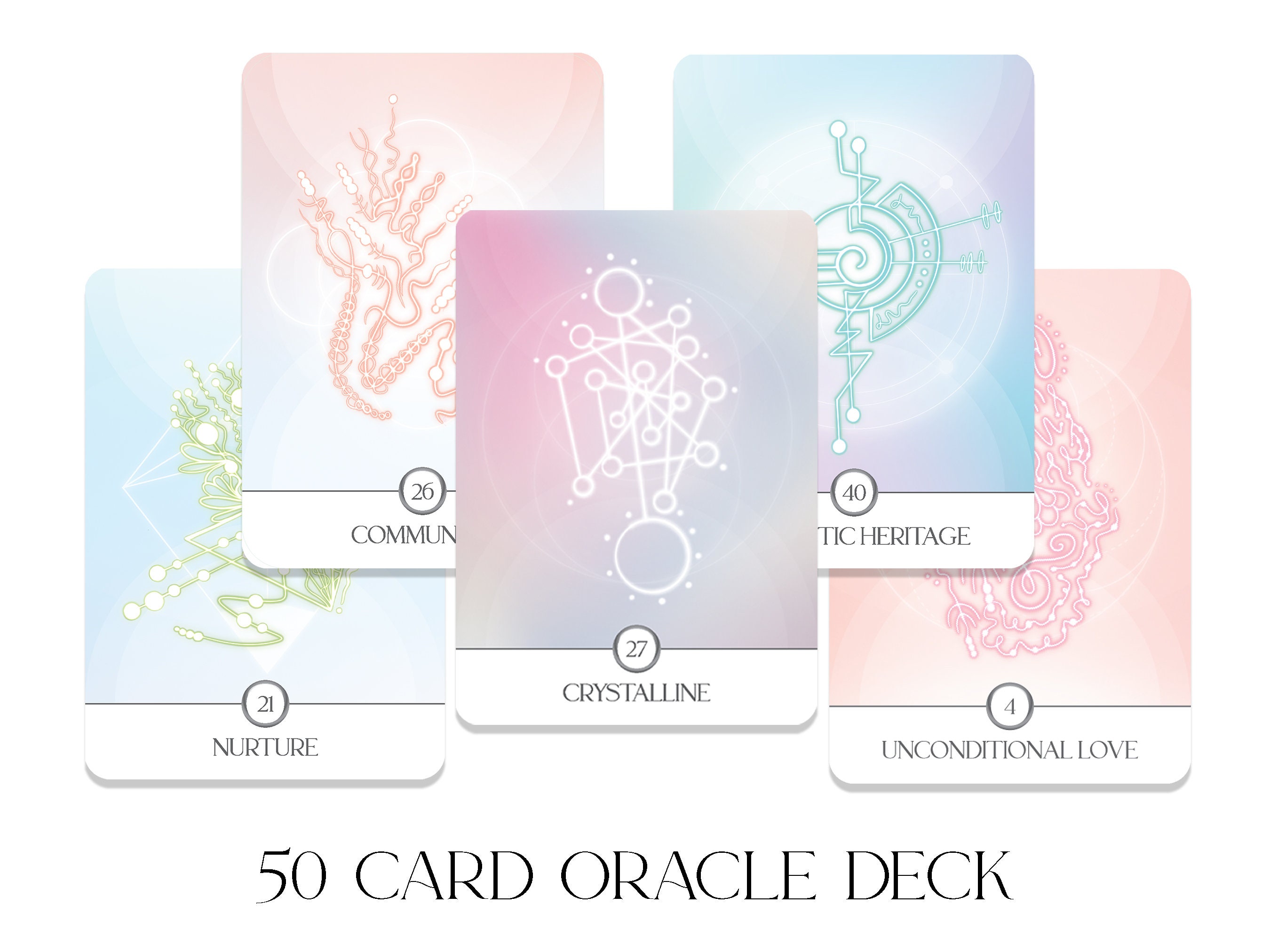 Light Code Luminary Oracle Deck 50 Cards 128-page - Etsy Australia