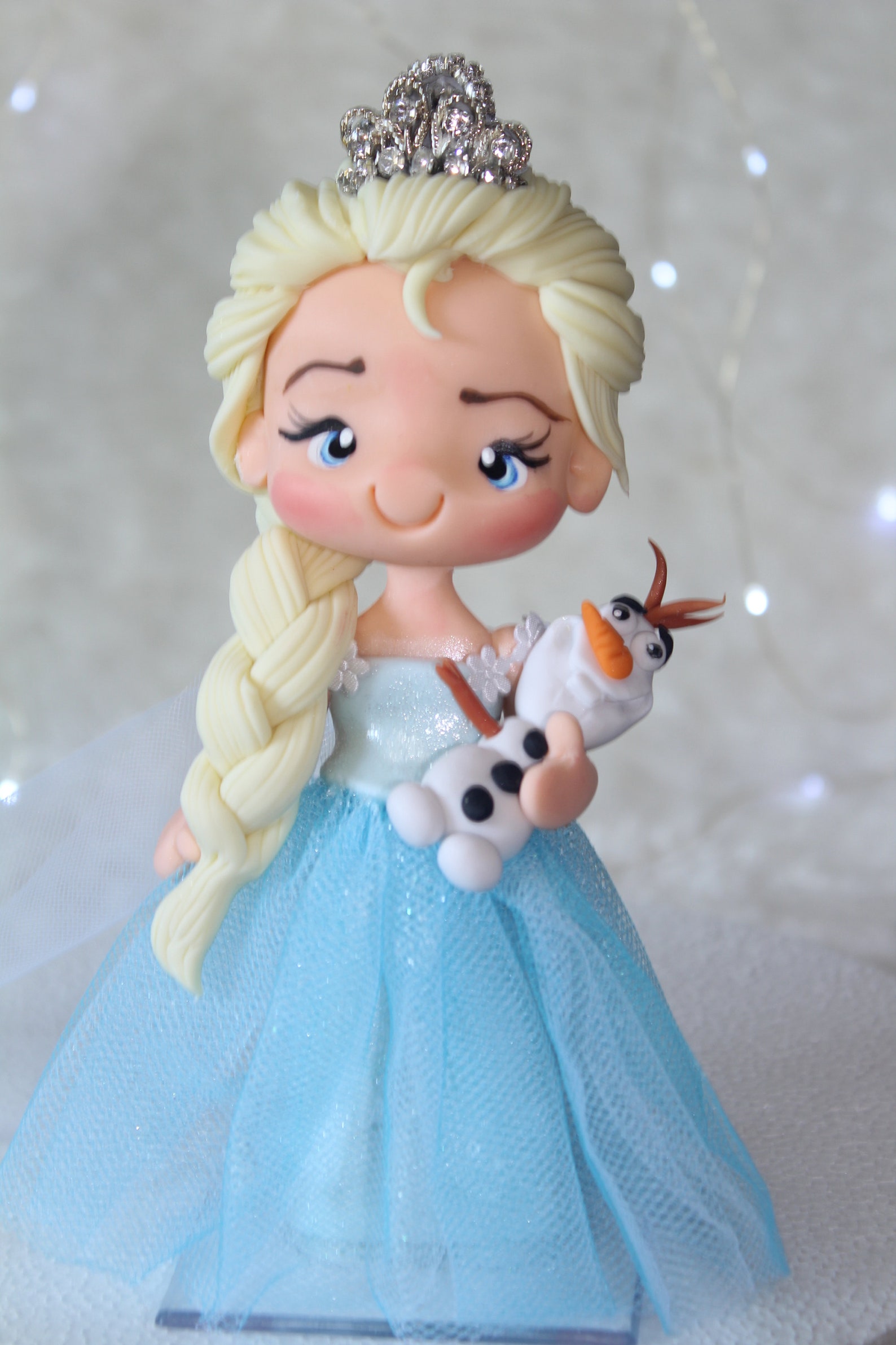 Princess Cake Topper Frozen Cake Topper Elsa Cake Topper - Etsy