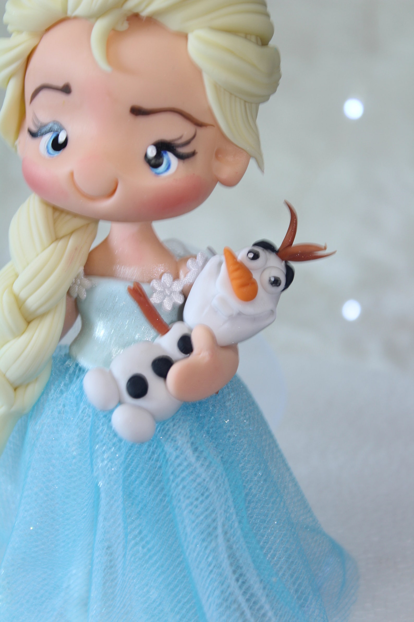Princess Cake Topper Frozen Cake Topper Elsa Cake Topper - Etsy