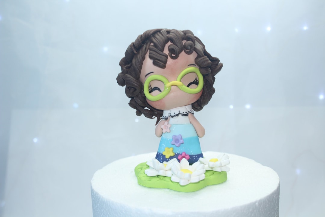 Princess Cake Topper Birthday, Mirabel Cake Topper,princess Fondant ...