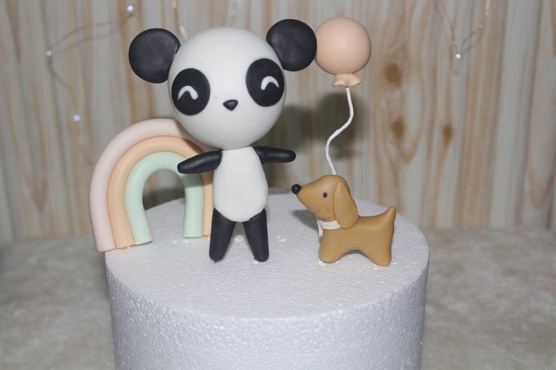 Giant Panda Animal Cake Topper / Safari / Jungle / Birthday / - Etsy