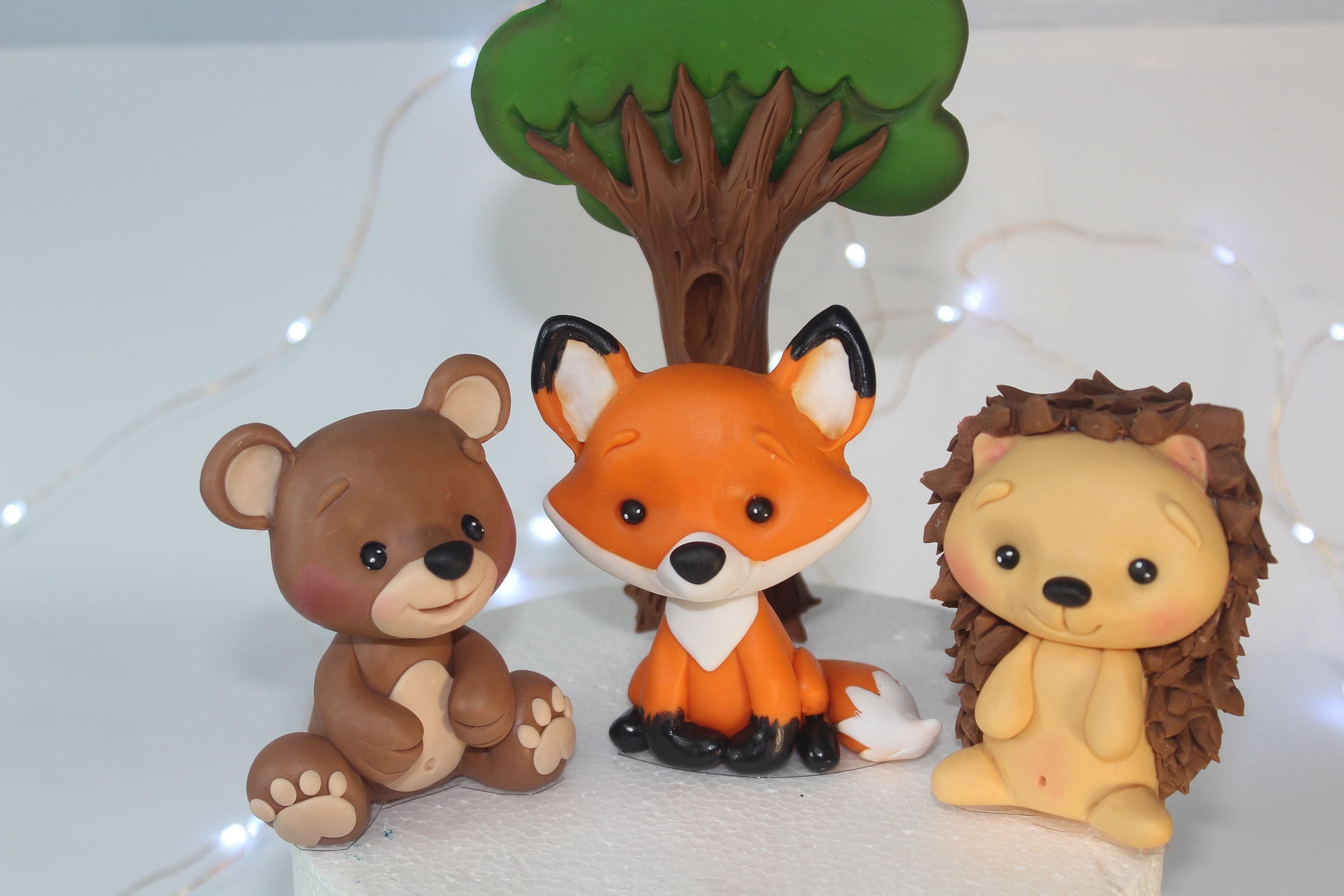 Forest Animals.forest Cake Topper.birthday Cake Topper.tortendeko ...