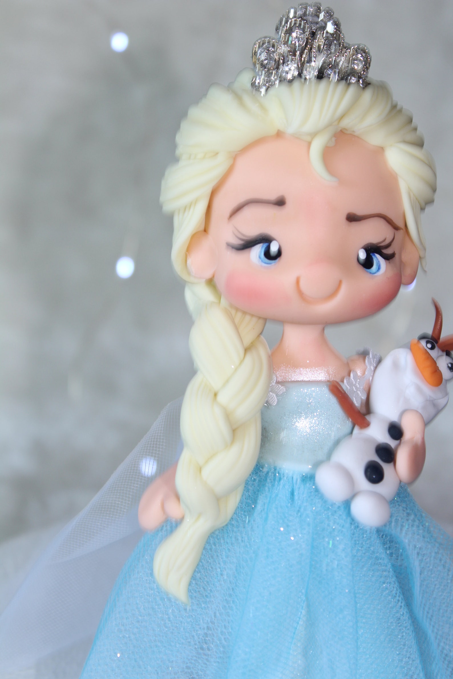 Princess Cake Topper Frozen Cake Topper Elsa Cake Topper - Etsy