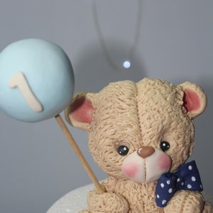 Teddy Bear Fondant,teddy Bear Cake Figures,boy Bear Cake Topper,bears ...