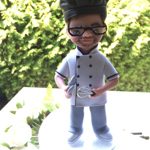 Chef Figure, Pastry Chef, Doma Fue and Spatulas, Pastry Utensils.food ...
