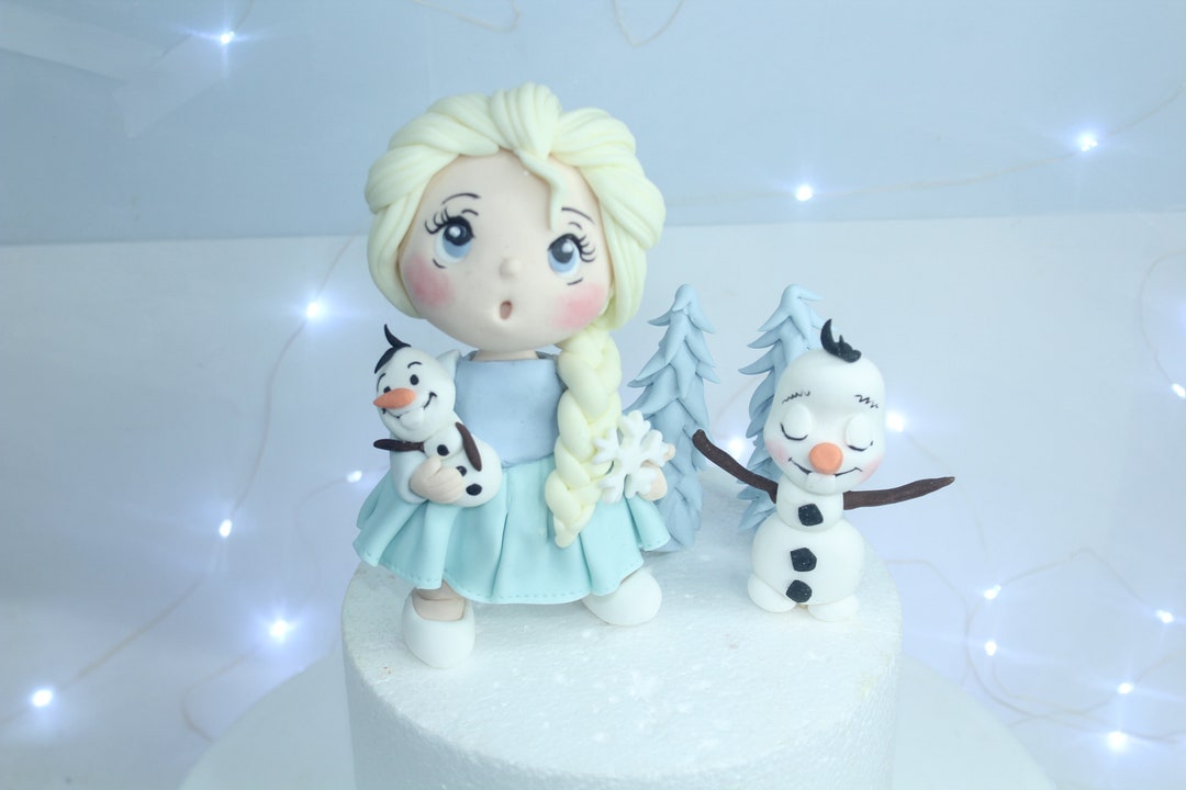 Princess Cake Topper, Frozen Cake Topper, Elsa Cake Topper, Princess ...