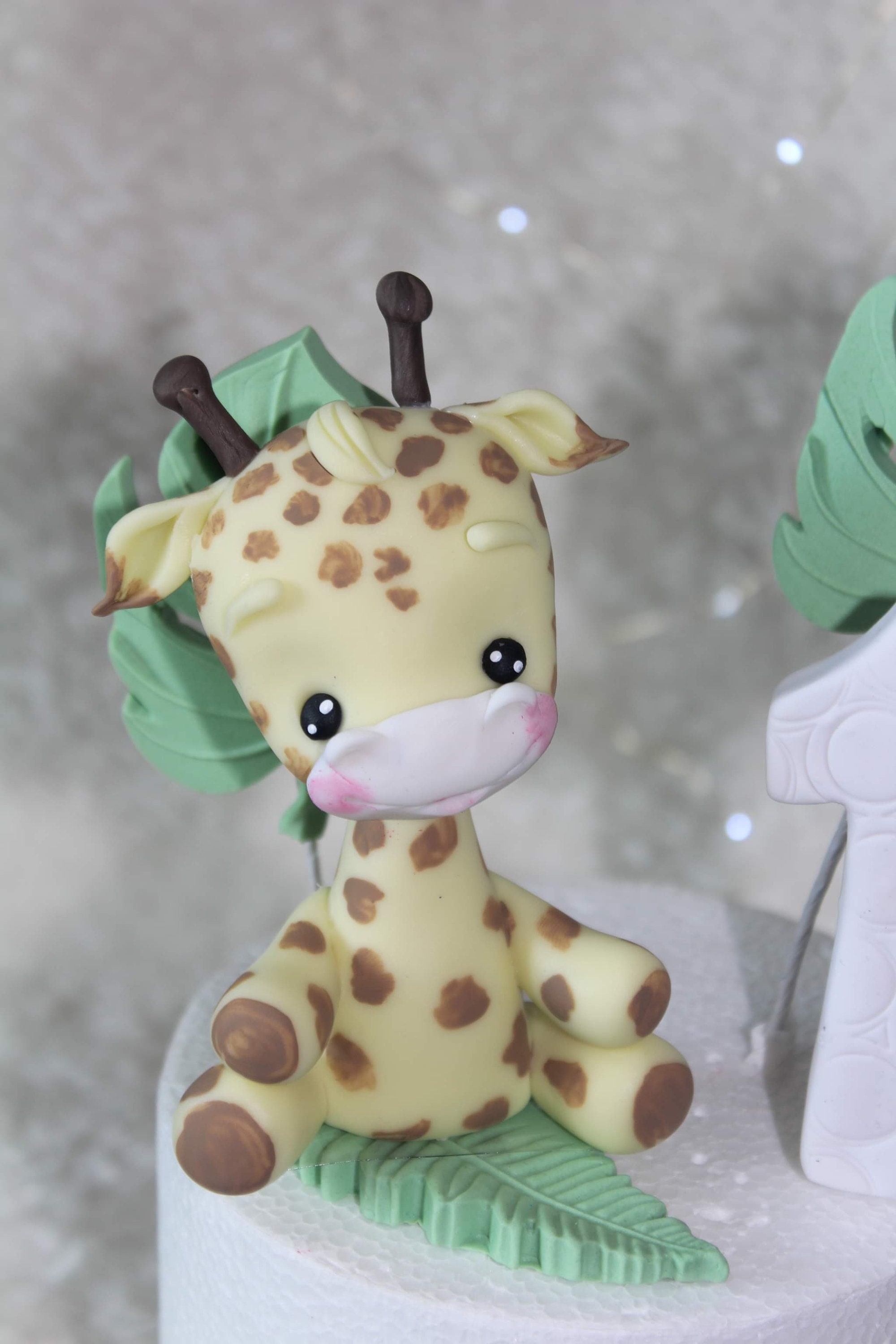 Giraffe Topper, Animals Cake Topper, Jungle Cake Topper, Grass Cake ...