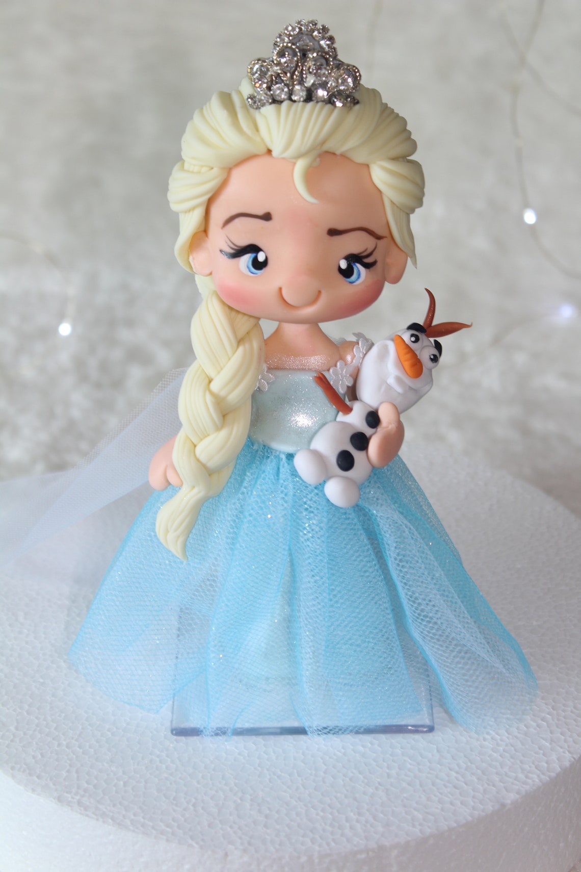 Princess Cake Topper Frozen Cake Topper Elsa Cake Topper - Etsy