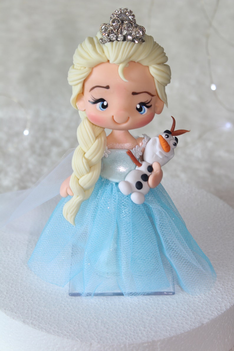 Princess Cake Topper Frozen Cake Topper Elsa Cake Topper - Etsy