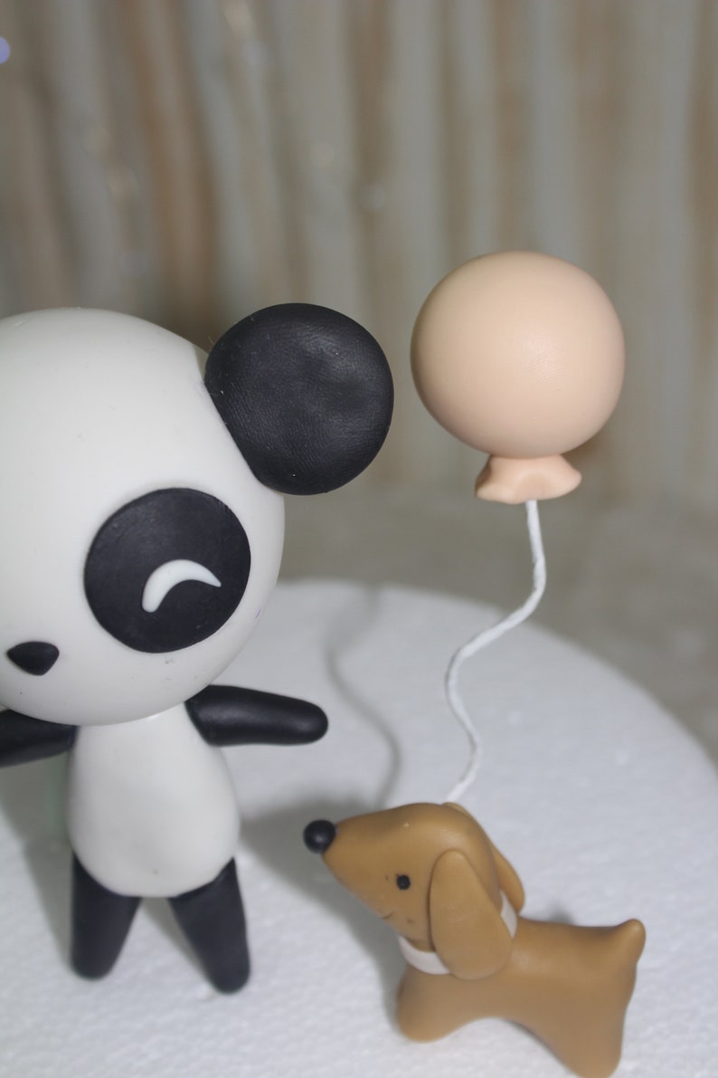 Giant Panda Animal Cake Topper / Safari / Jungle / Birthday / - Etsy